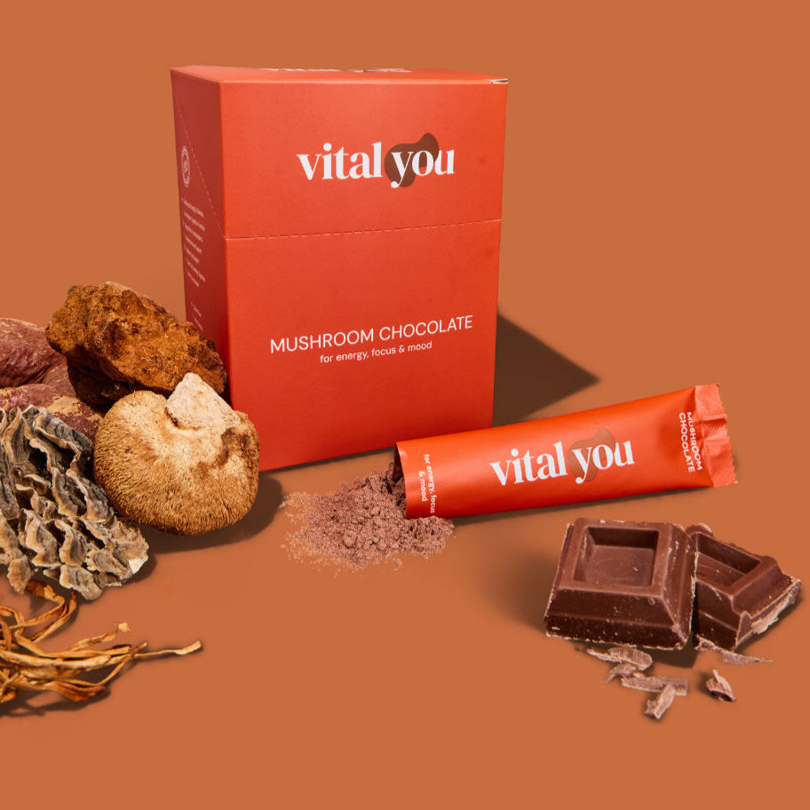 Mushroom Chocolate Individual Sachet | Vital You