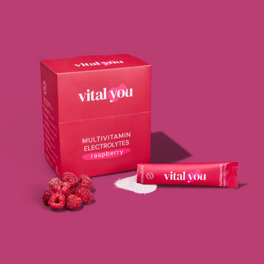 Raspberry Electrolytes Individual Sachet | Vital You