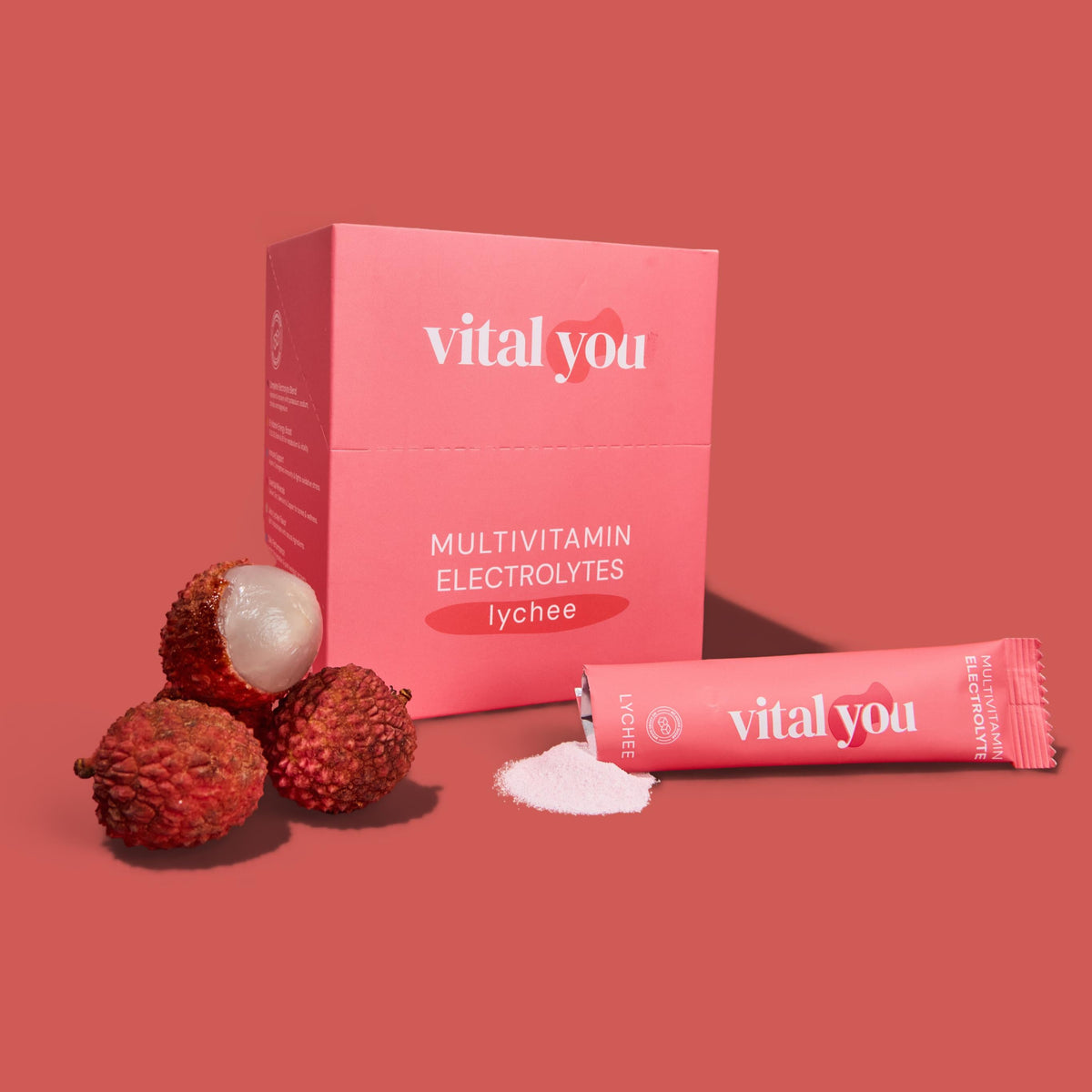 Lychee Electrolytes Individual Sachet | Vital You